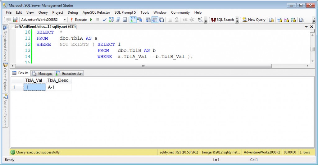 A Join A Day – The Left Anti Semi Join - sqlity.net
