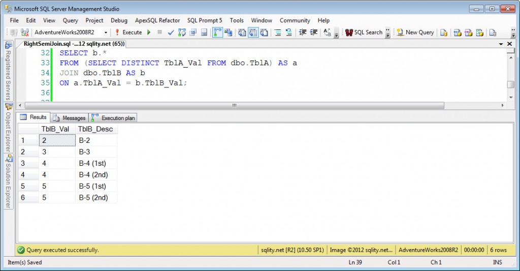 A Join A Day – The Right Semi Join - sqlity.net