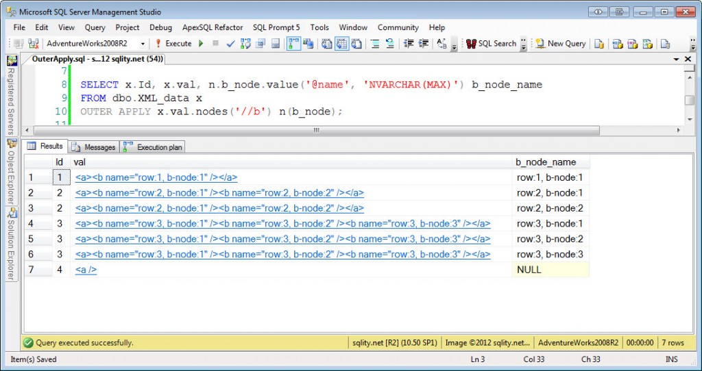 A Join A Day – The Outer Apply - sqlity.net
