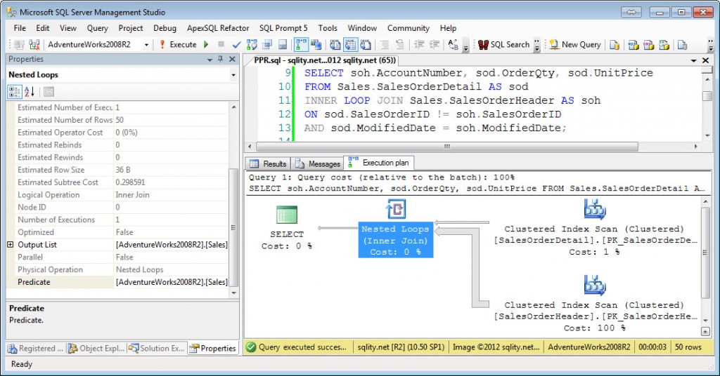 A Join A Day – Predicate, Probe & Residual - sqlity.net